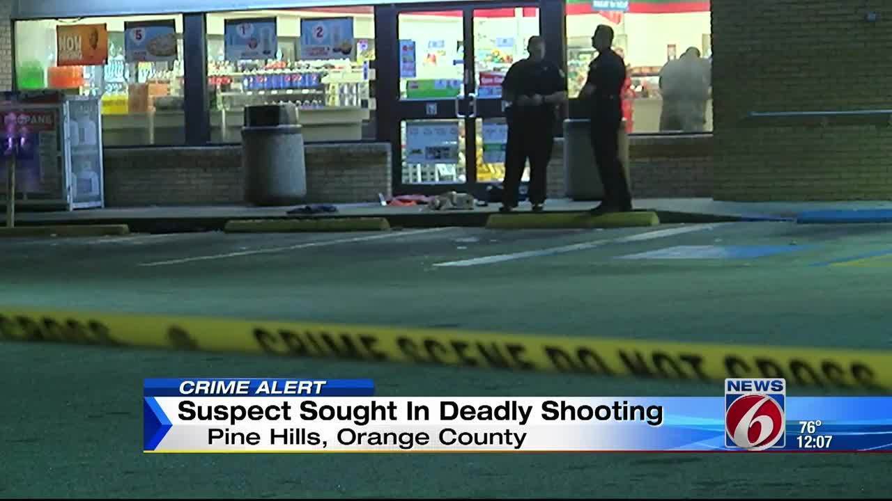 Suspect sought in deadly Pine Hills shooting